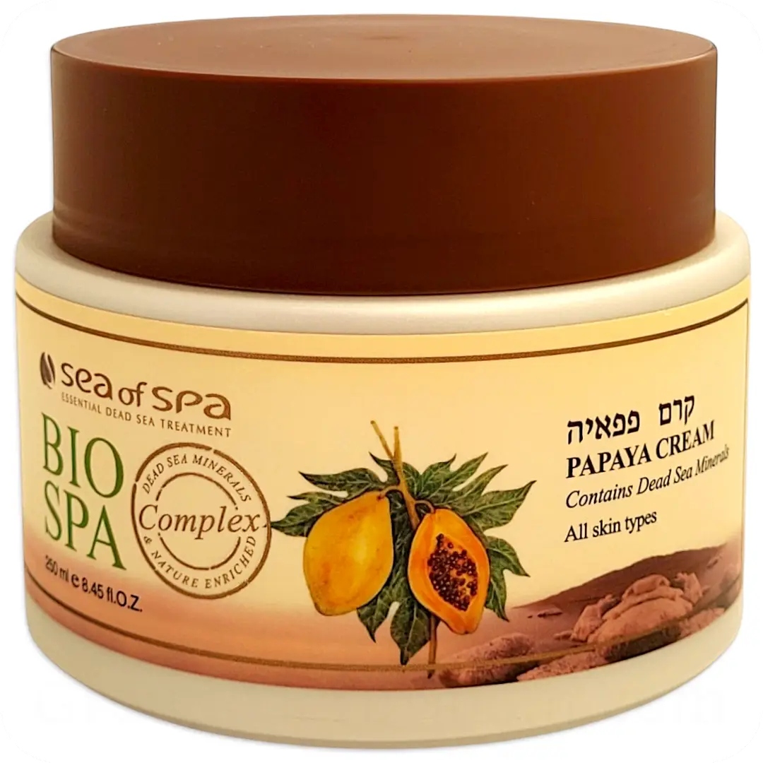 Bio Spa Papaya Face & Body Cream | Dead Sea Hydrating Moisturiser ...