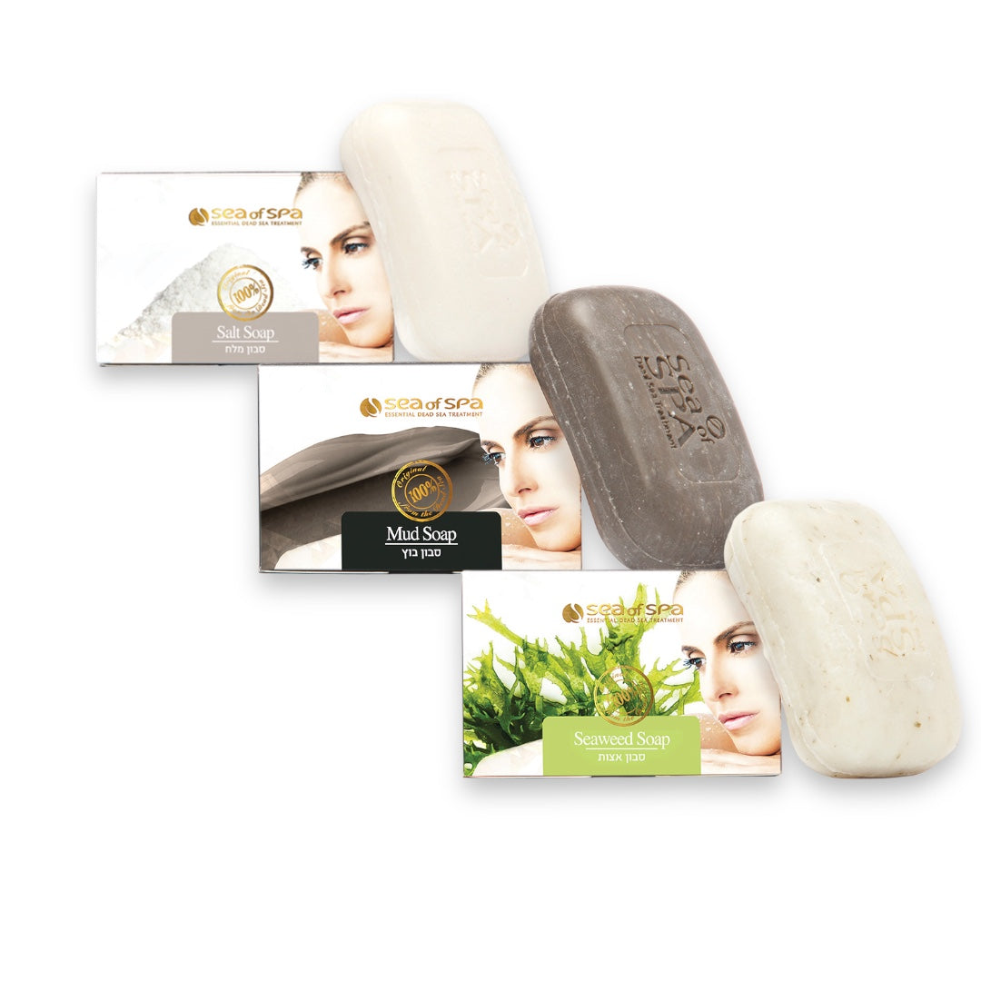 Sea Of Spa Natural Soap Trio Jericho Skincare Anz